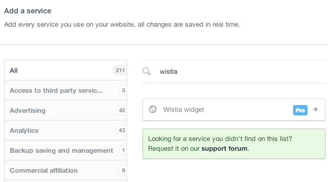 Wistia Privacy Policy Clause - Now Part of iubenda Wistia Privacy Policy Clause - Now Part of iubenda