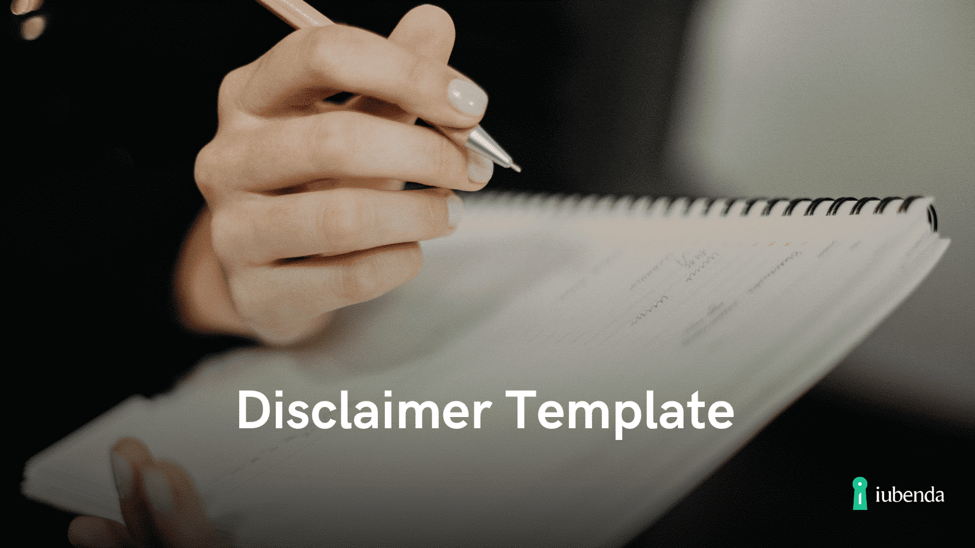 Disclaimer Template for Your Website | iubenda