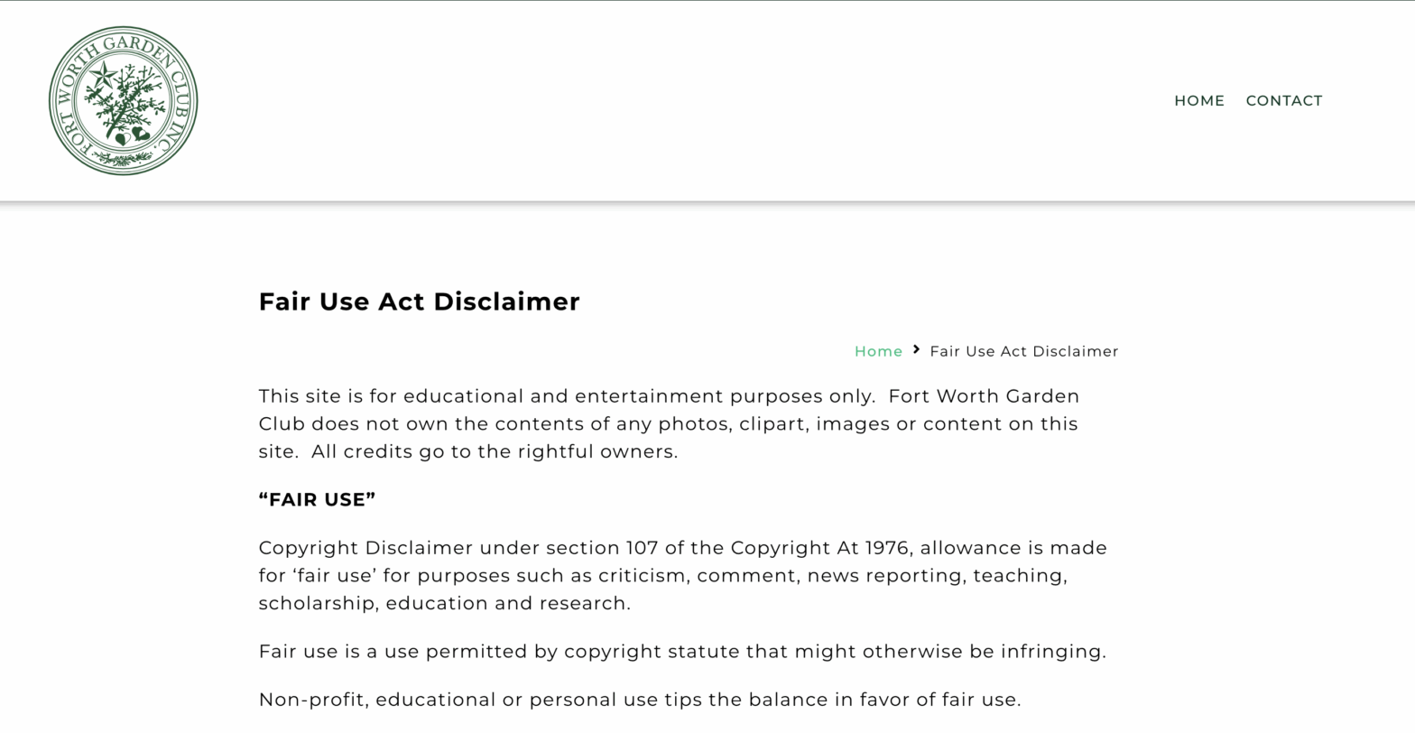 Fair Use Disclaimer: What It Is and How To Write It | iubenda